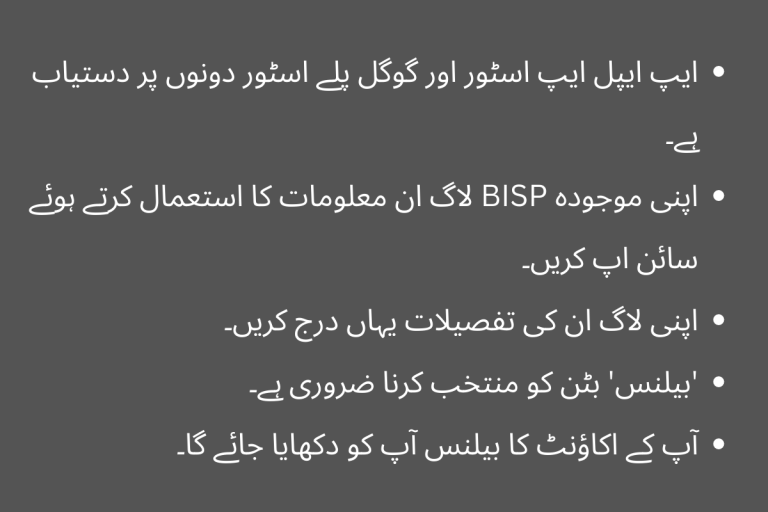 [New Method] How to Check BISP Balance 2023 - Step-By-Step Guide